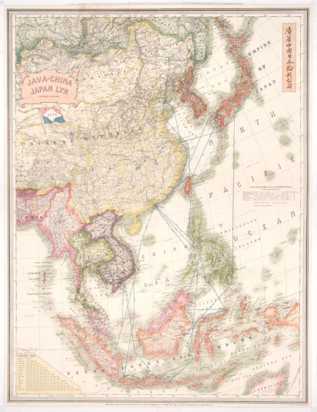 WATTIS FINE ART | GALLERY | Maps | East Asia - Java China Japan Lyn Chart